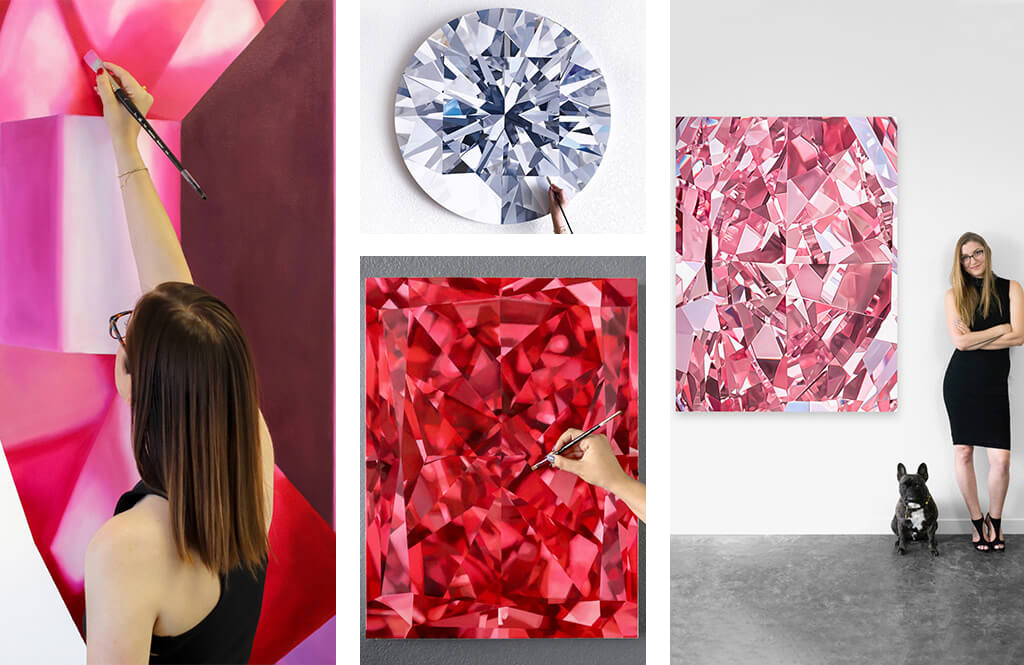 Gem Art From 3 Contemporary Diamond Artists