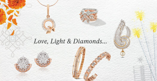 Sparkling Natural Diamond Gifts Of Love for Diwali - Natural Diamonds