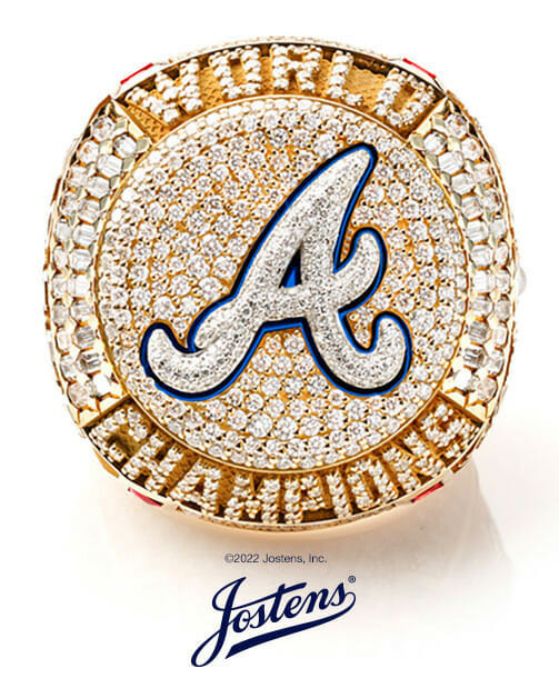 See the Atlanta Braves 2021 World Series Championship Ring