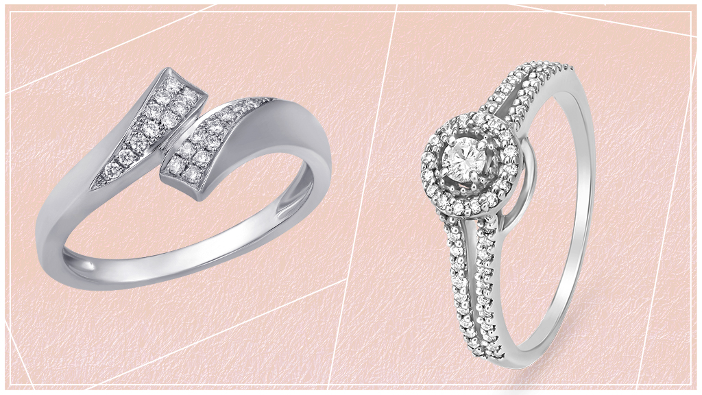10 Diamond Engagement Ring Under 100k - Only Natural Diamonds