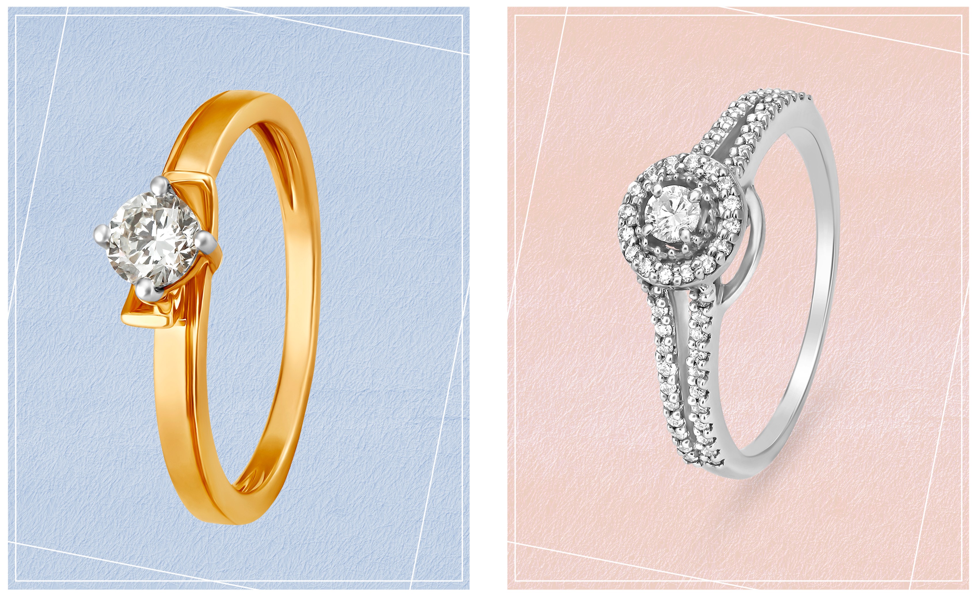 10 Diamond Engagement Ring Under 100k - Only Natural Diamonds