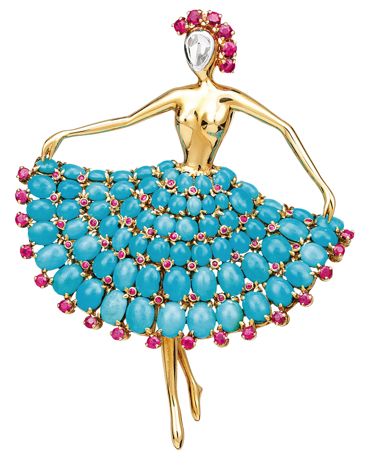 Natural Diamonds Dance at Van Cleef & Arpels The Art of Movement Exhibit