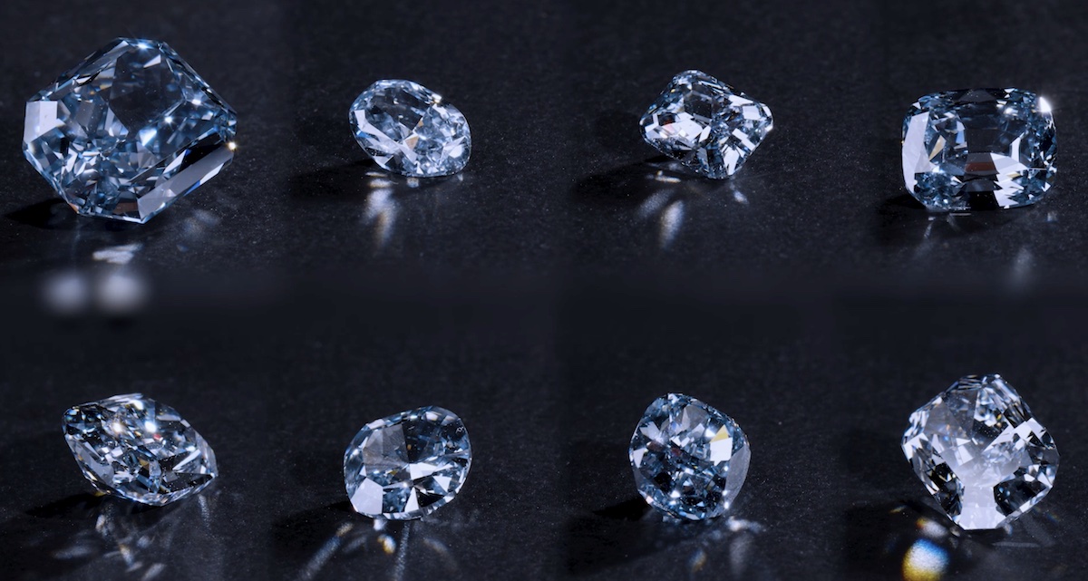 Sotheby’s and De Beers Announce the Sale of Eight Rare Fancy Blue ...
