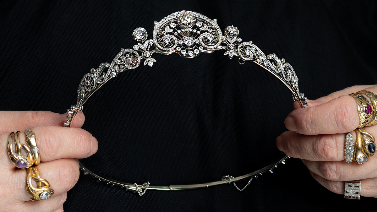 How Lang Antiques Gave This Edwardian Diamond Tiara a Makeover ...