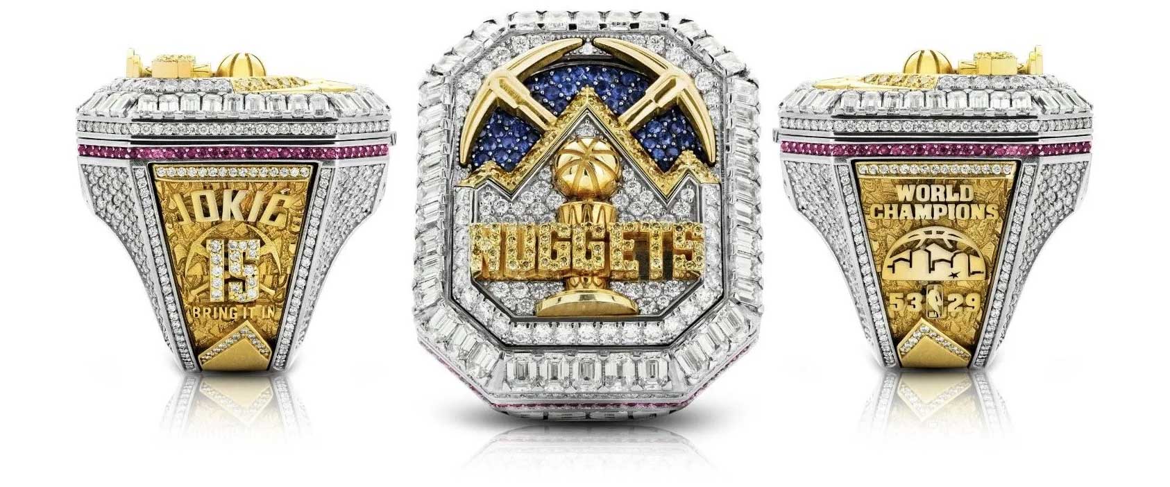 The Denver Nuggets 2023 NBA Championship Ring is Here