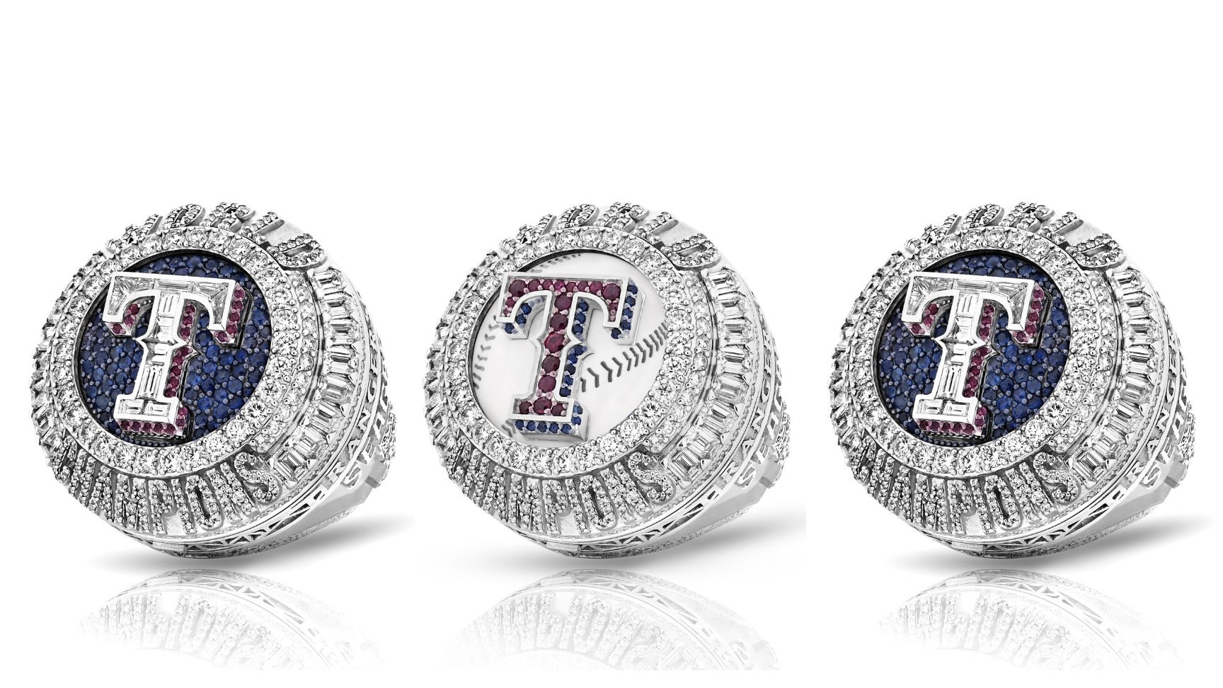 Texas Rangers' Win Immortalized in World Series Diamond Rings