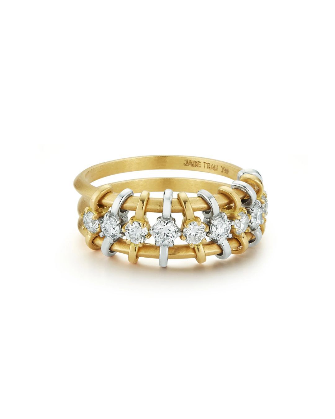 12 Captivating Floating Diamond Rings for Modern Couples