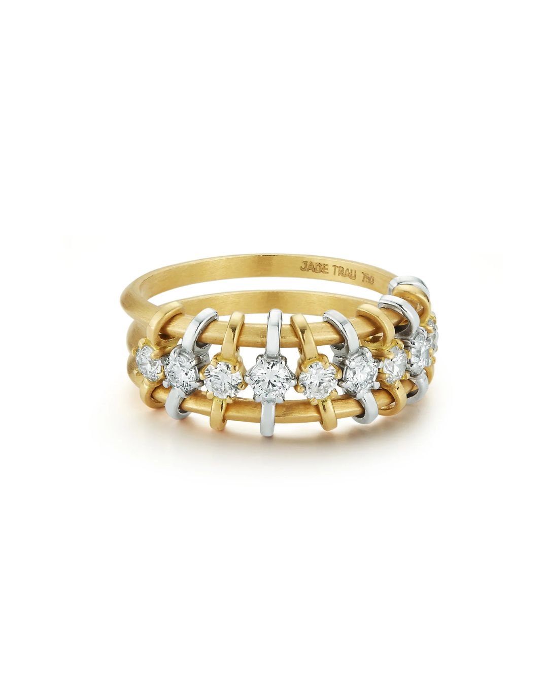 12 Captivating Floating Diamond Rings for Modern Couples