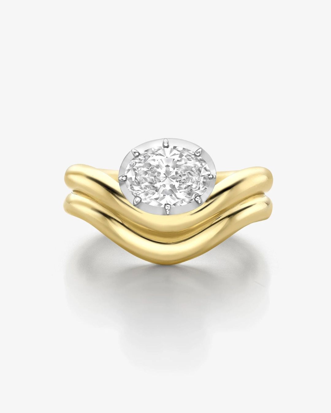 12 Captivating Floating Diamond Rings for Modern Couples