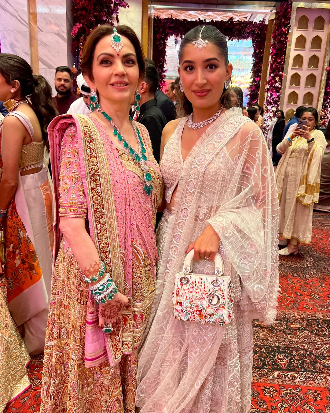 Julia Chafé Gives An Exclusive Look Inside the Ambani Wedding