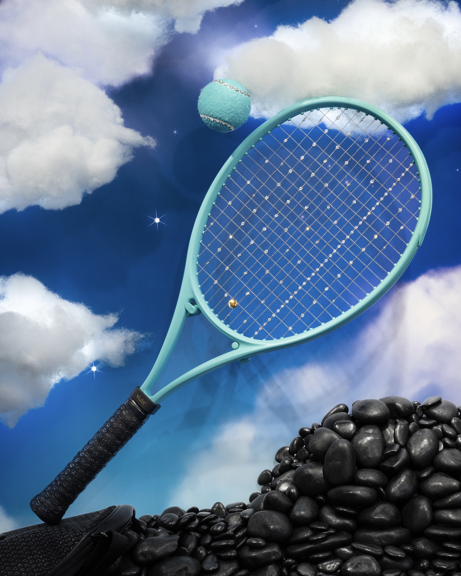 2025 US Open: Tiffany & Co. Unveils Dazzling Diamond Tennis Racket