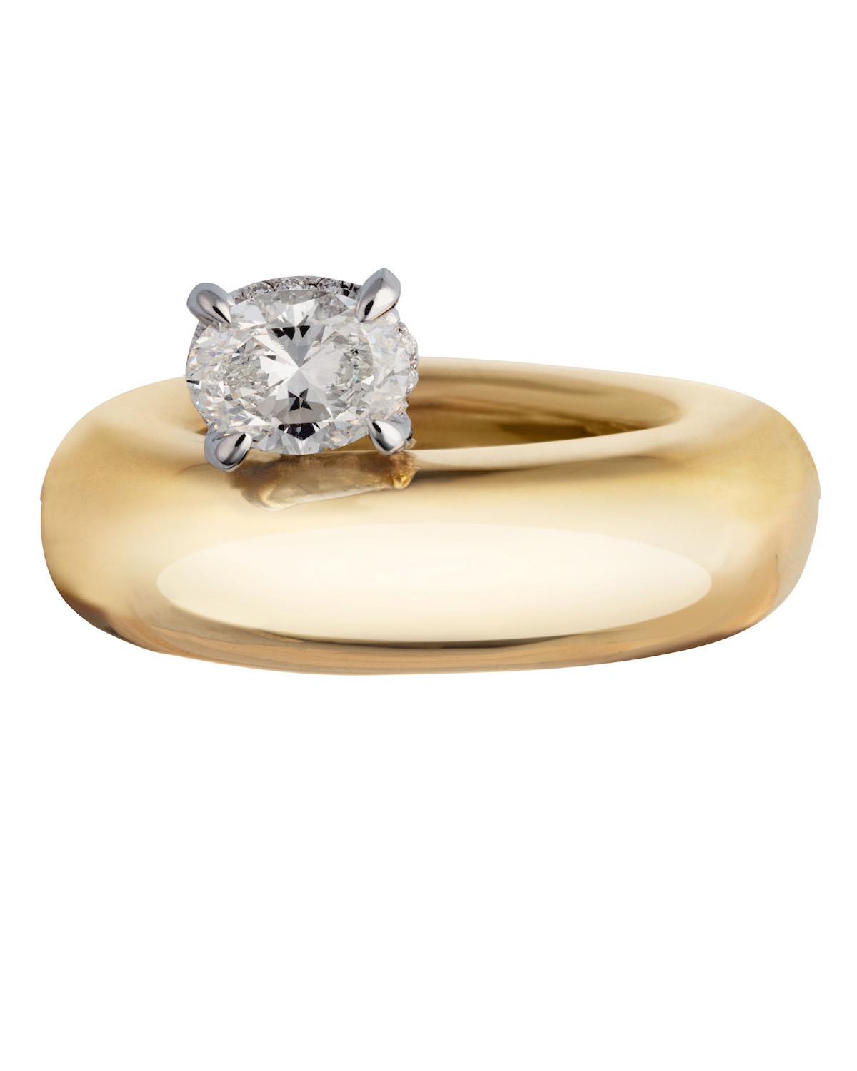 15 Oval-Shaped Diamond Engagement Rings, Just Like Lady Gaga