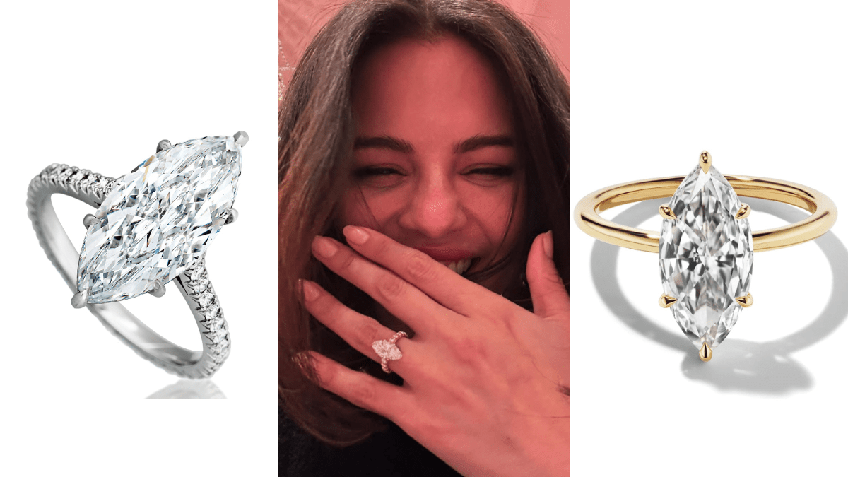 11 Marquise Engagement Rings Inspired by Selena Gomez