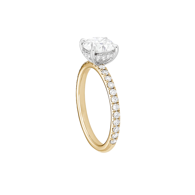 10 Hidden Halo Engagement Rings That Wow From All Angles