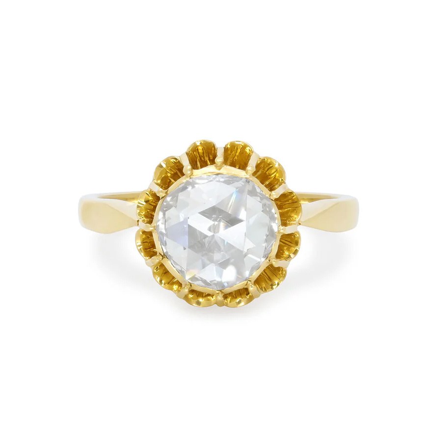 15 Stunning Rose Cut Diamond Rings You Will Love
