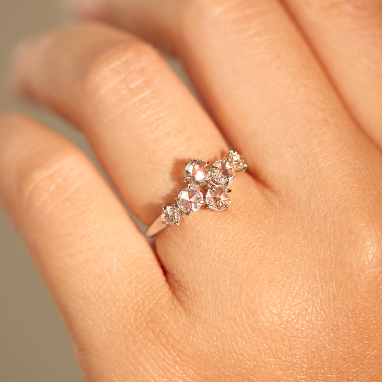 15 Stunning Rose Cut Diamond Rings You Will Love