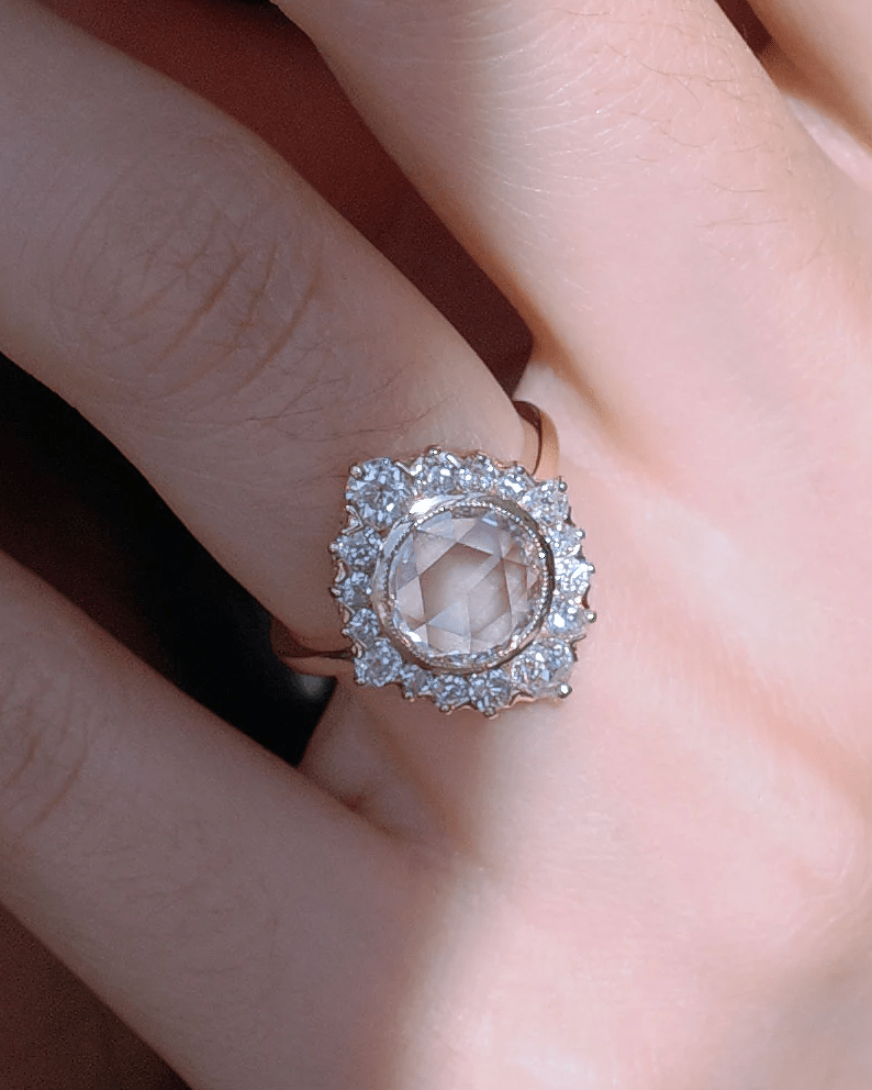 15 Stunning Rose Cut Diamond Rings You Will Love