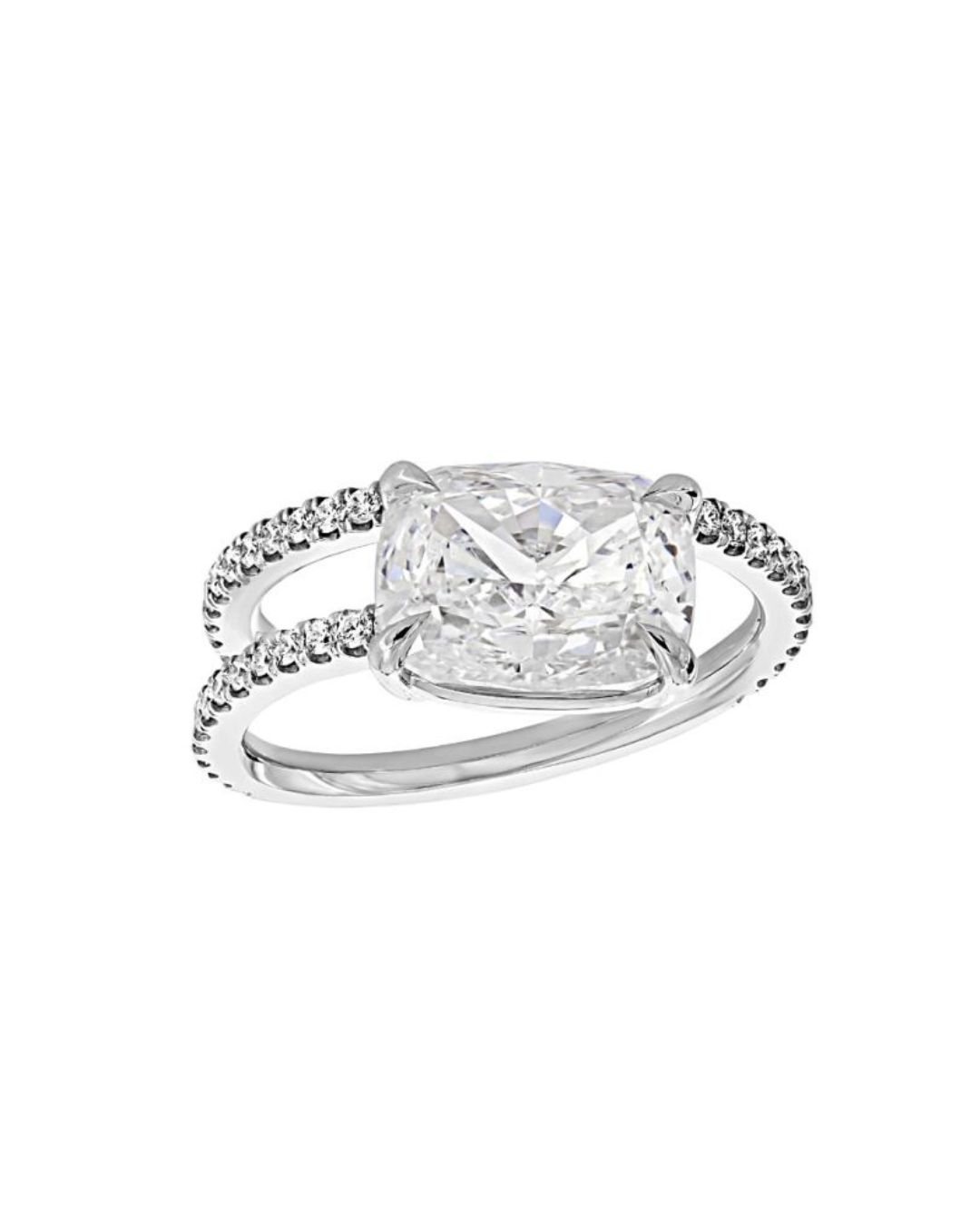 8 Stunning Elongated Cushion Cut Diamond Rings You’ll Love