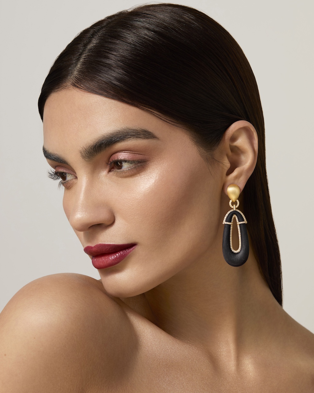 Diamond and Wood Jewelry Make the Unexpected Perfect Pair