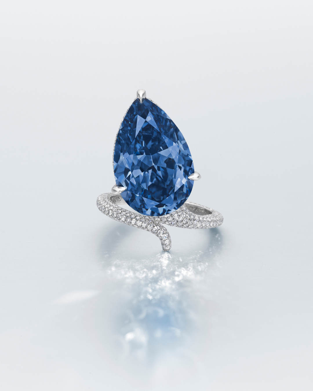 Blue Moon of Josephine: An Extraordinary 12 Carat Blue Gem