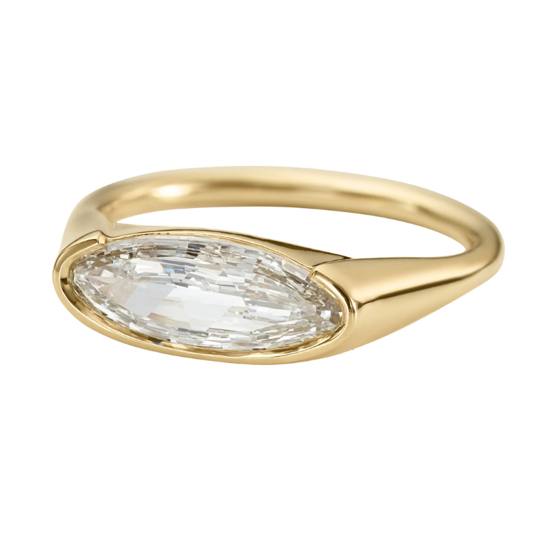 8 Rare Moval Cut Diamond Rings Jewelry Editor's Love
