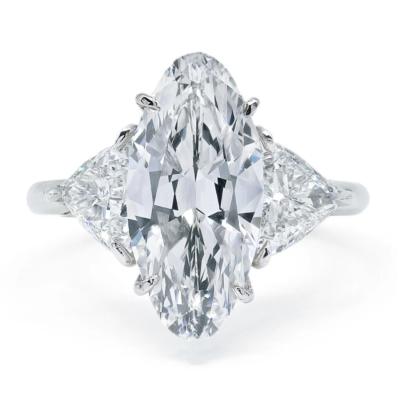 8 Rare Moval Cut Diamond Rings Jewelry Editor's Love