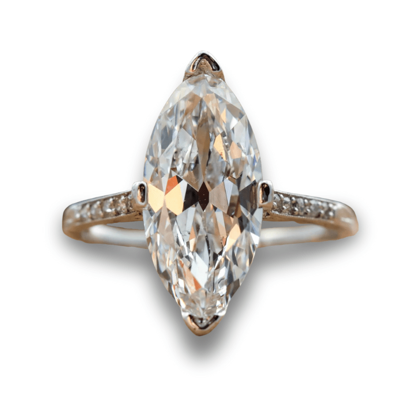 8 Rare Moval Cut Diamond Rings Jewelry Editor's Love