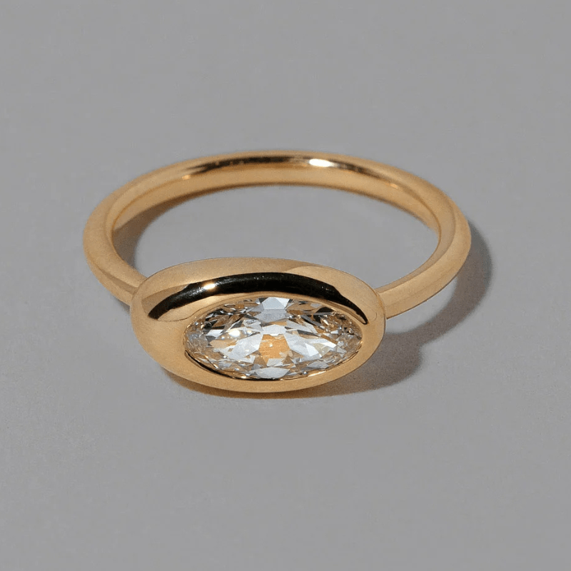 8 Rare Moval Cut Diamond Rings Jewelry Editor's Love