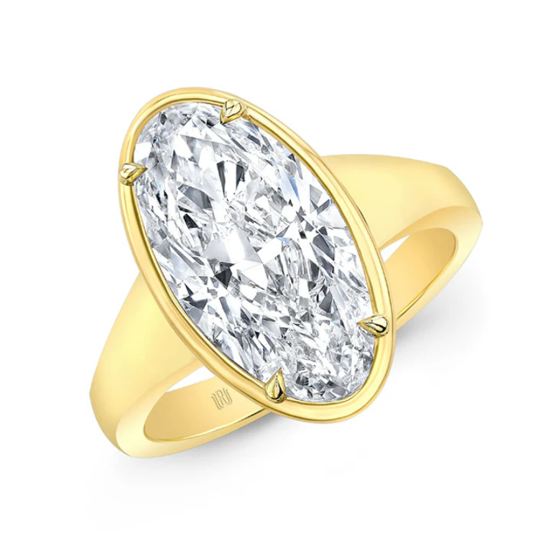 8 Rare Moval Cut Diamond Rings Jewelry Editor's Love