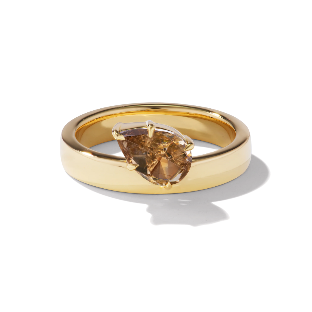 Brown Diamond Rings Are Trending: Shop 10 Styles We Love
