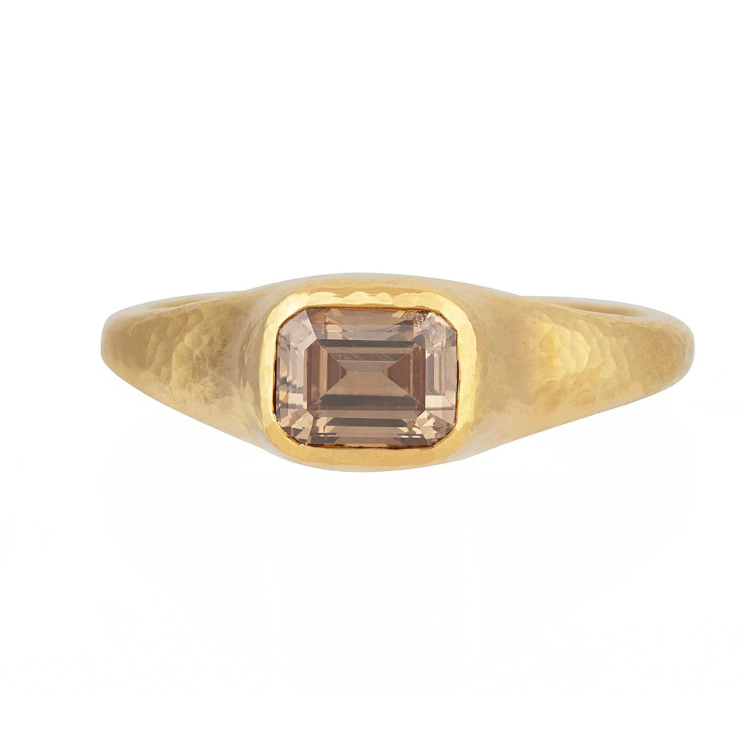 Brown Diamond Rings Are Trending: Shop 10 Styles We Love
