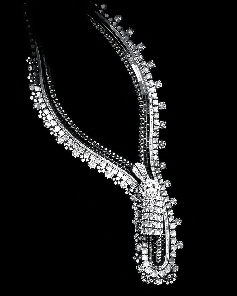 Van Cleef & Arpels Zip Necklace: The Genius Behind the Design