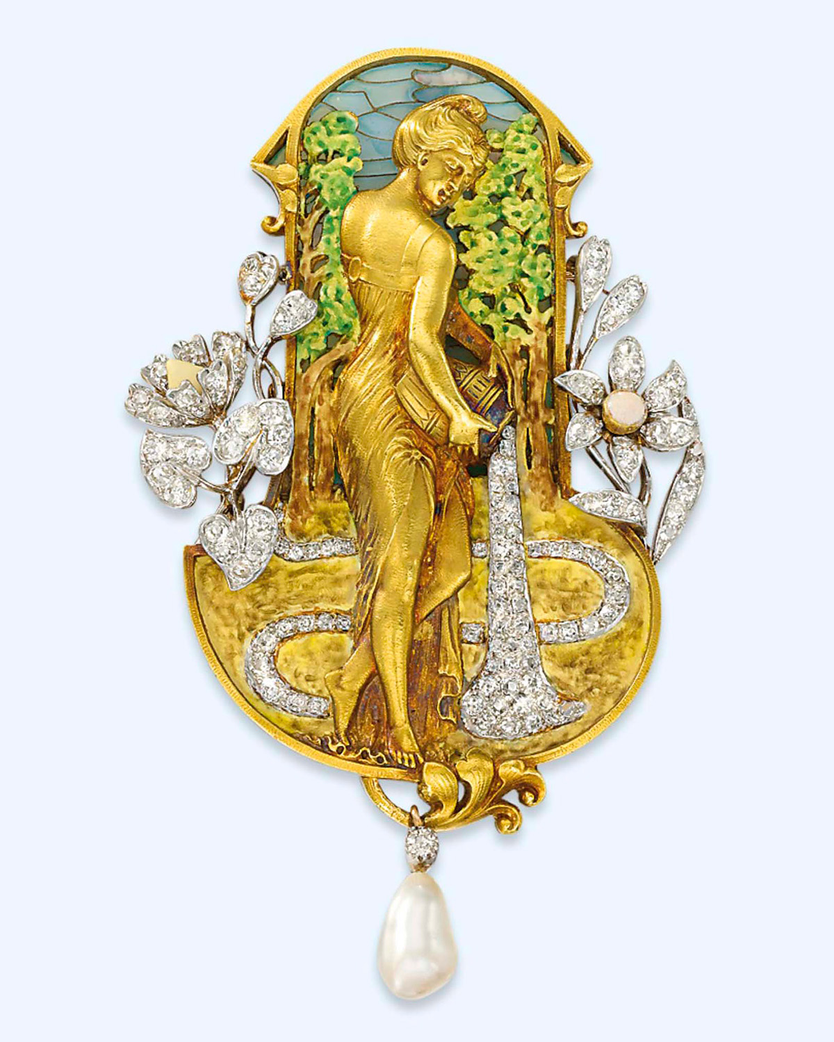 Art Nouveau Jewelry: The Fantastical Era of Natural Diamonds